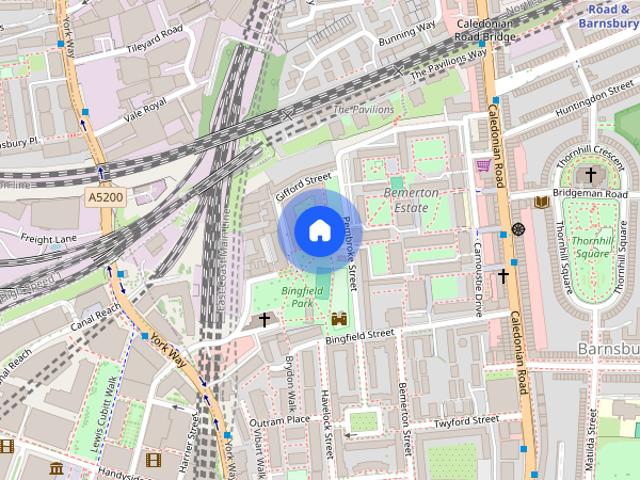 St Williams Court, Gifford Street, Kings Cross, Islington, London, N1