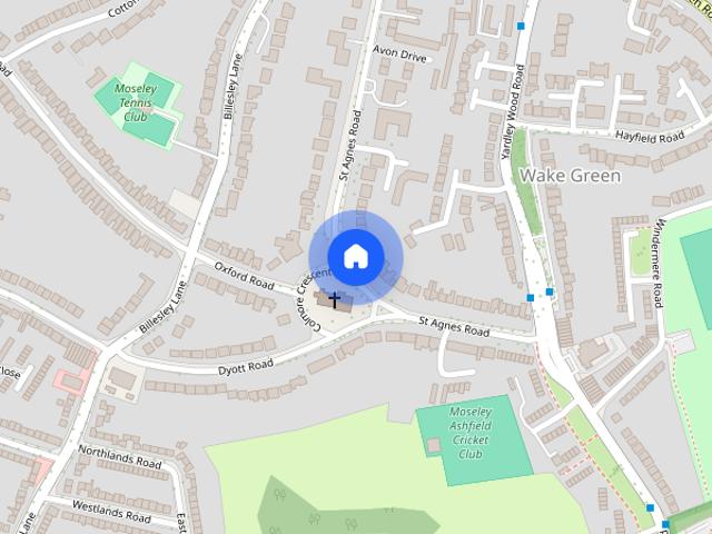 St Agnes Road Moseley B13 9PW