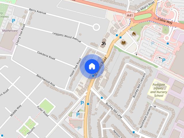 St. Albans Road, Watford, Hertfordshire, WD24