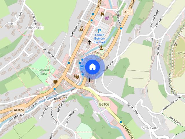 St Annes Square, Holmfirth, West Yorkshire, HD9