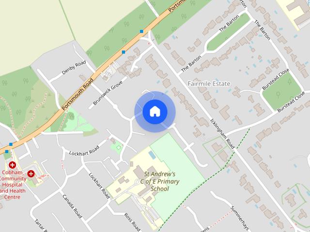 St. Andrews Gardens, Cobham, Surrey, KT11
