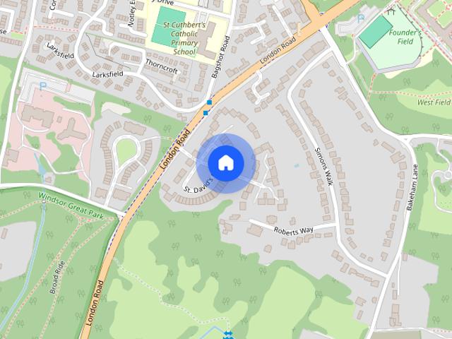 St Davids Drive Egham Surrey TW20 0BA