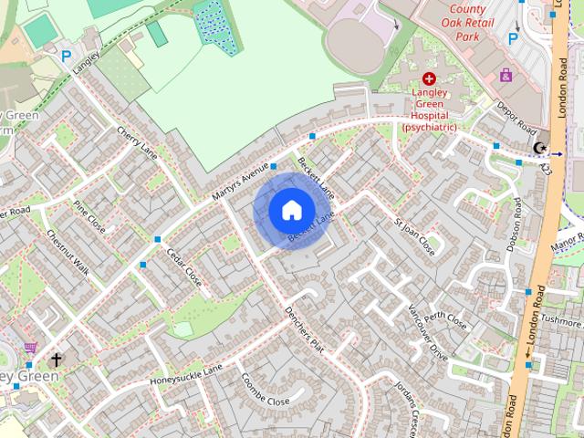 St. Edmunds Close, Crawley, RH11