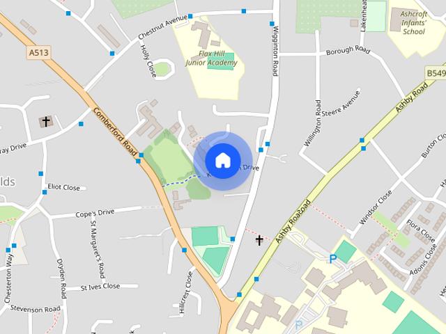 St Edithas Court, Off Kensington Drive, Tamworth, B79