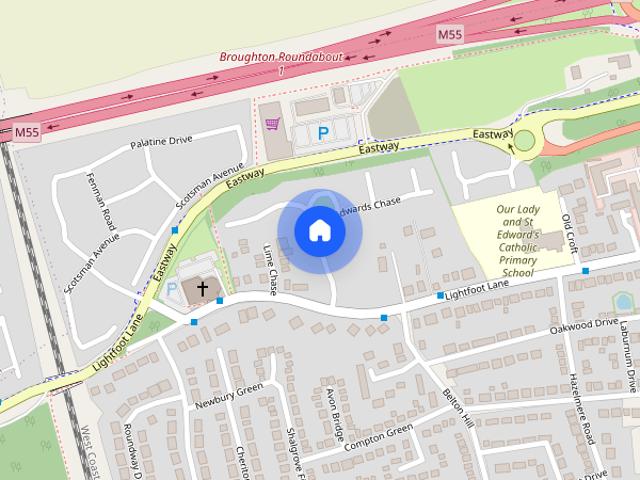 St Edwards Chase, Fulwood
