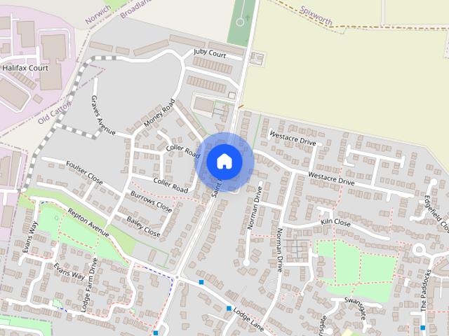 St. Faiths Road, Norwich, Norfolk, NR6