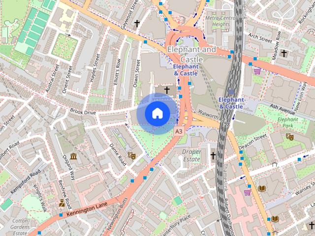 St. Gabriel Walk, Elephant & Castle