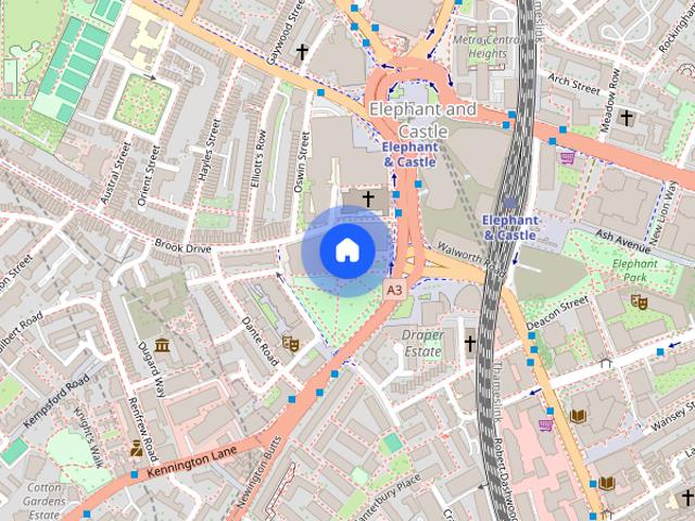 St. Gabriel Walk, Elephant and Castle, London, SE1