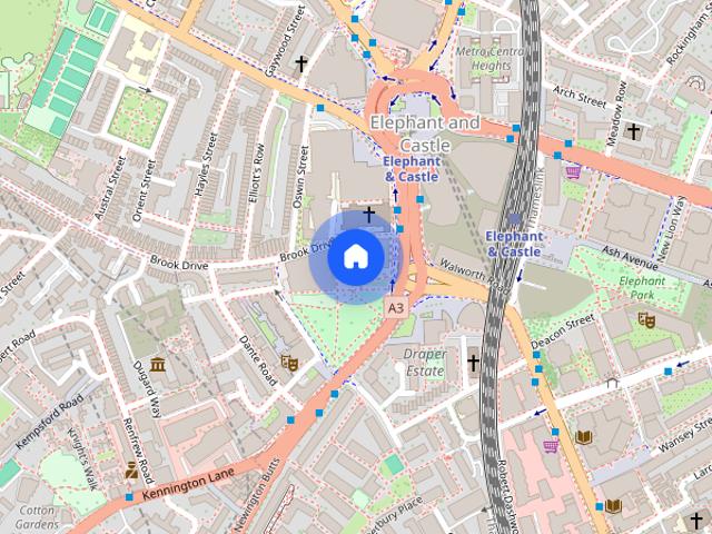 St Gabriel Walk, Elephant and Castle, SE1