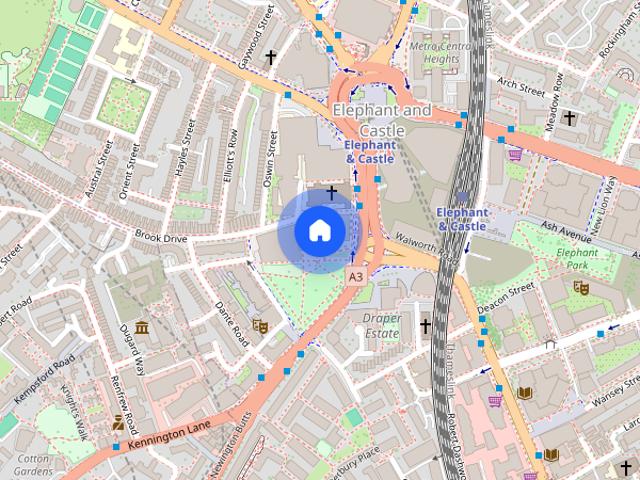St Gabriel Walk, Elephant and Castle, SE1