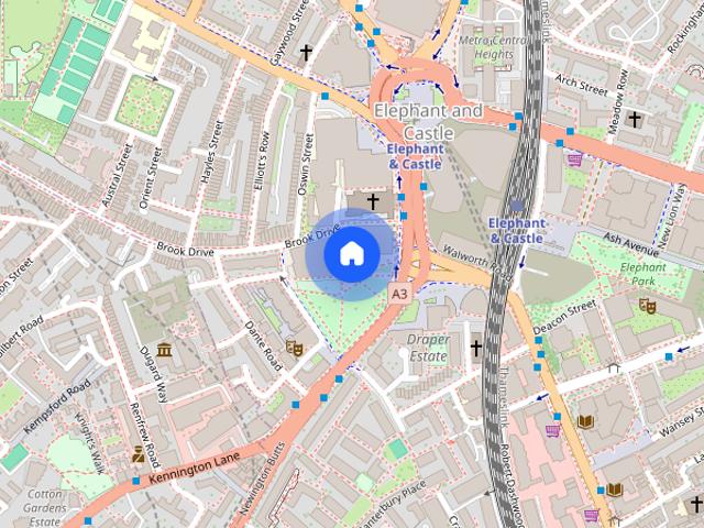 St Gabriel Walk, Elephant and Castle, SE1