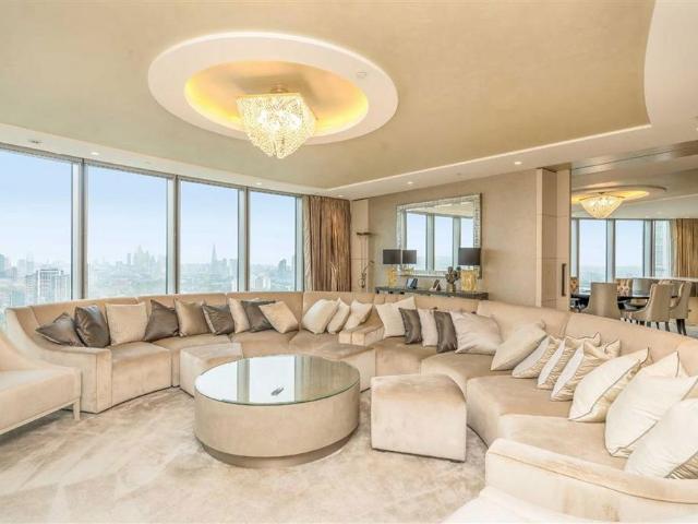 St. George Wharf, London SW8 3 bed flat to rent £21,665 pcm £5,000 pw