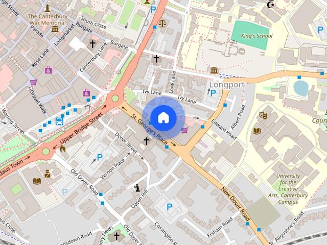 St Georges Place, Canterbury, Kent, CT1