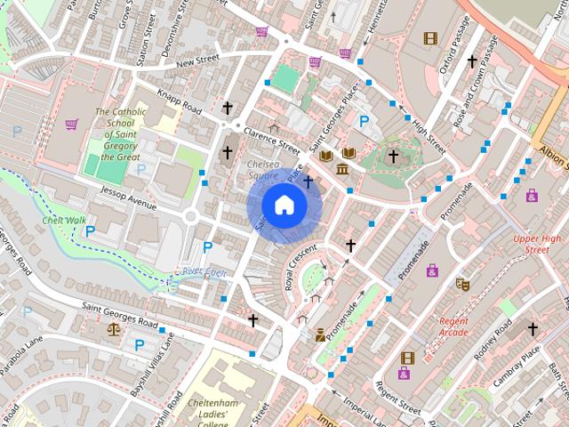 St. Georges Place, Cheltenham GL50 3PP
