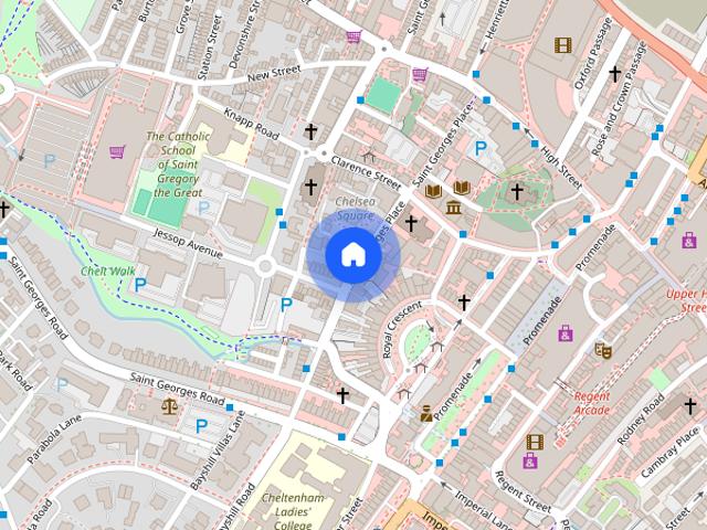 St. Georges Place, Cheltenham GL50 3PP