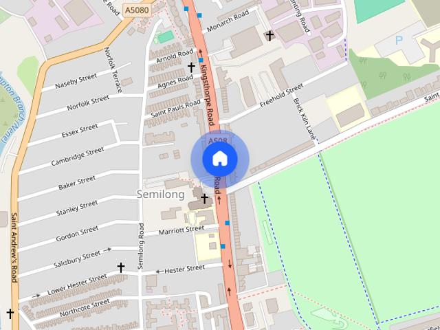St. Georges Place, Kingsthorpe Road, Northampton, Northamptonshire, NN2