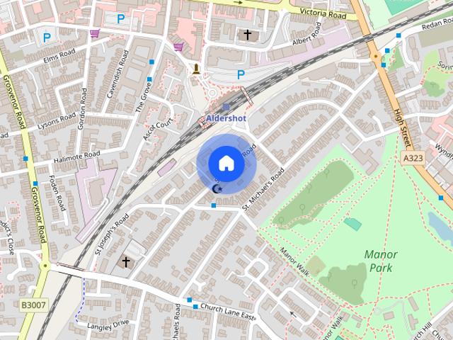 St. Georges Road, Aldershot, Hampshire, GU12