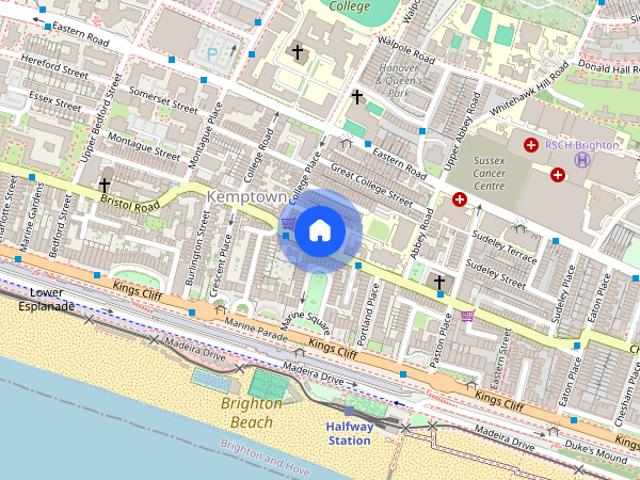St. Georges Road, Brighton