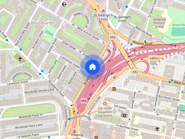 St Georges Road, Woodlands, Glasgow, G3