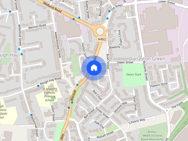 St. Georges Street, Wednesbury, West Midlands, WS10