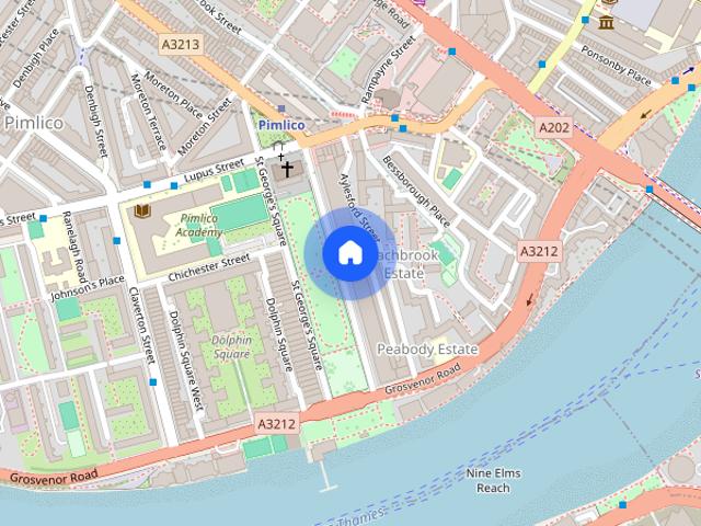 St Georges Square, Pimlico, SW1V