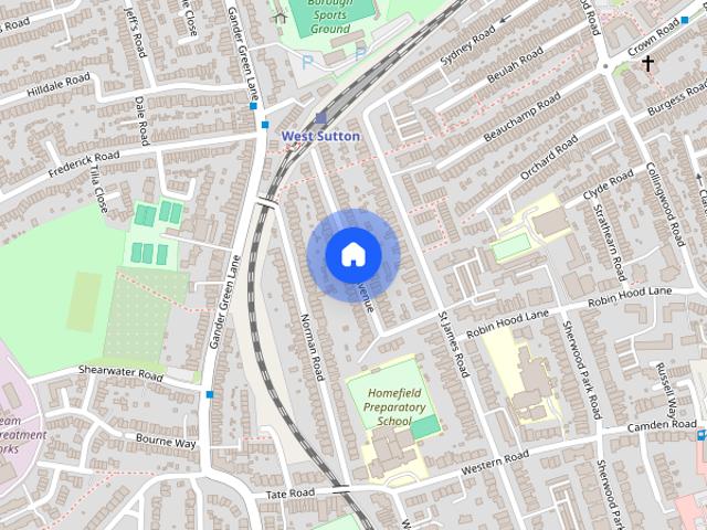 St. James Avenue, Sutton, SM1