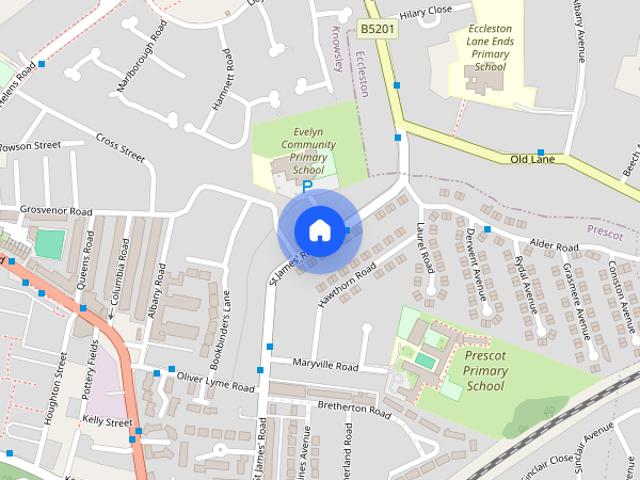 St. James Road, Prescot, Merseyside, L34