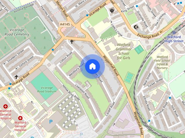St. James Road, Watford, Hertfordshire, WD18