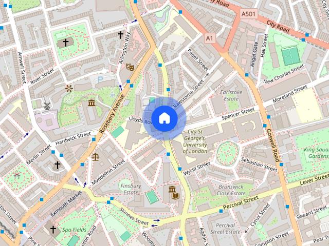 St John Street EC1R, Clerkenwell, London, EC1R