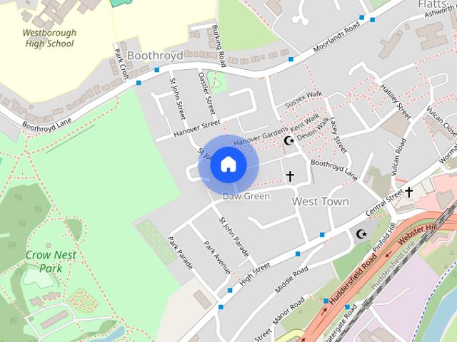 St. John Walk, Dewsbury, WF13