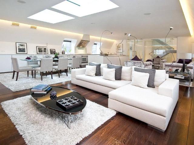 St. Johns Wood Park, St Johns Wood. 3 bed penthouse to rent £11,375 pcm £2,625 pw