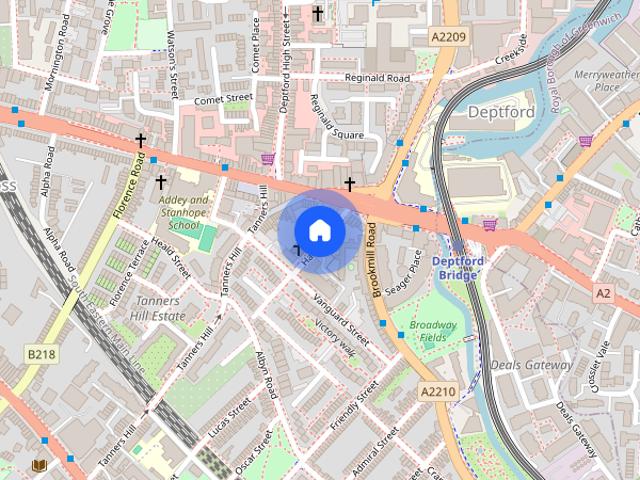 St Johns Lodge, Harton Street, Deptford, SE8