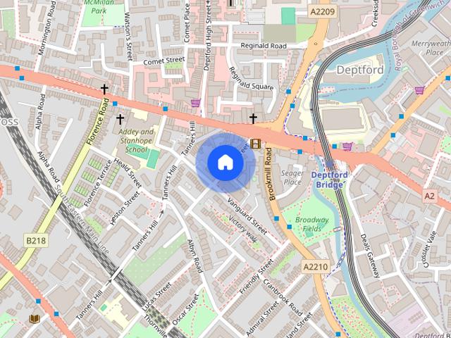St Johns Lodge, Harton Street, Deptford, SE8