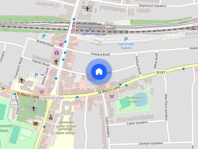 St Lawrence Road, Upminster, Essex, RM14