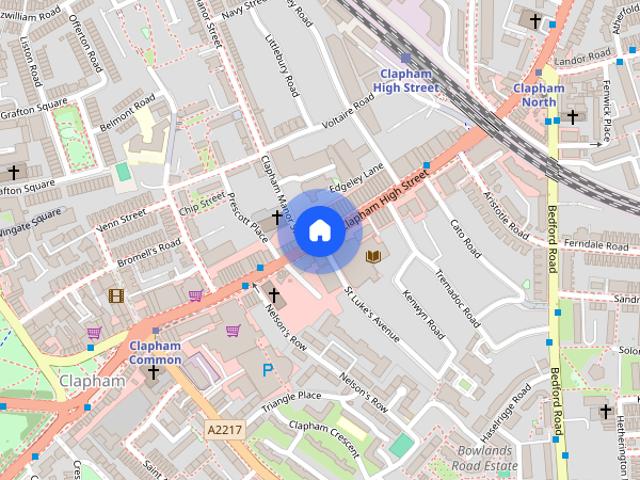 St Lukes Avenue, Clapham High Street, London, SW4