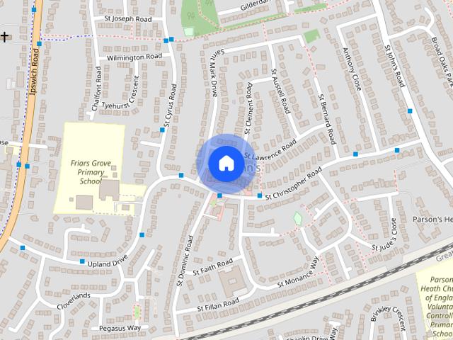 St. Lukes Close, Colchester