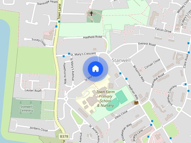 St Marys Cres, stanwell, TW197HX