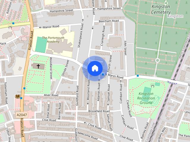 St Marys Road, Portsmouth, Hampshire, PO1