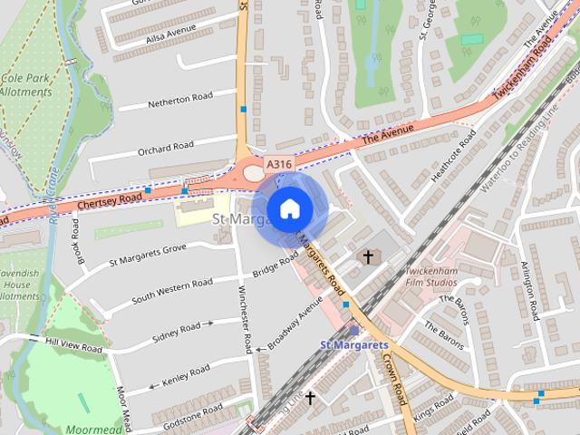 St. Margarets Road, Twickenham, TW1