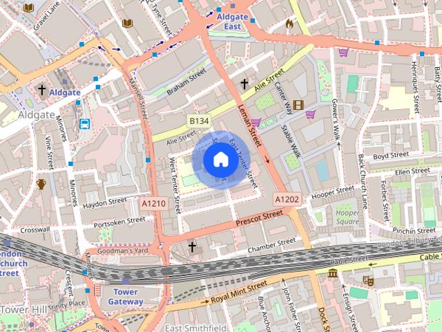 St Mark Street, Tower Hill, London, E1