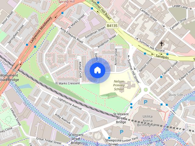 St Marks Crescent, Birmingham, B1