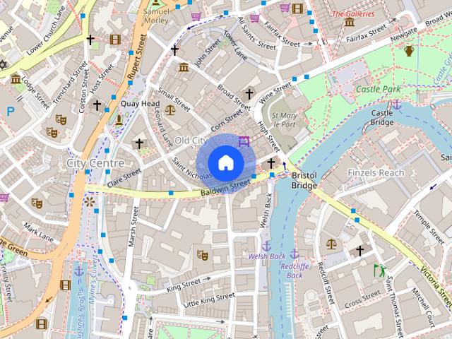 St Nicholas St, Bristol, BS1
