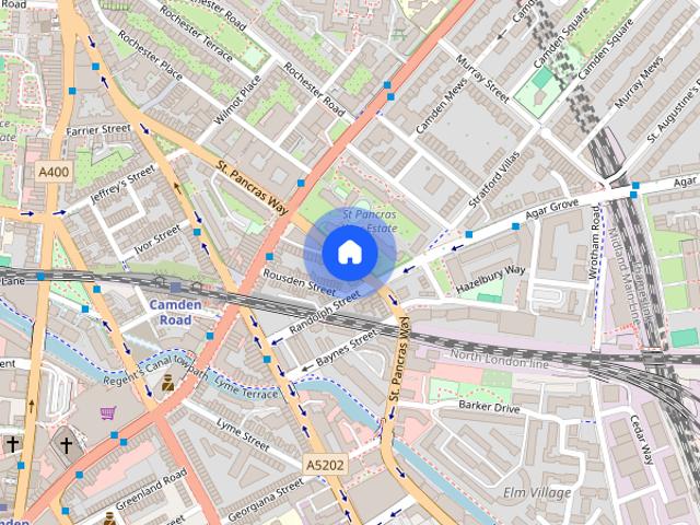 St Pancras Way, Camden, London, NW1