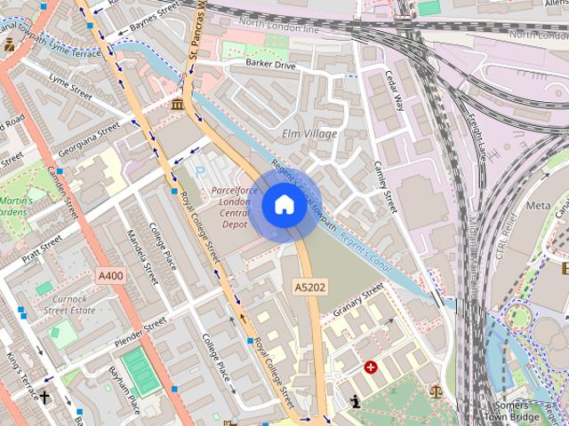 St Pancras Way, King's Cross, London, NW1