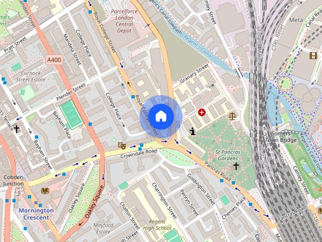 St Pancras Way, St Pancras, London, NW1