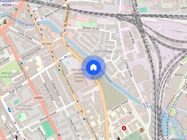 St Pancras Way, St Pancras, London, NW1
