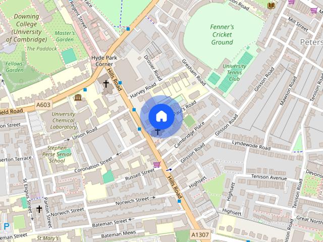 St. Pauls Walk, Cambridge, CB1