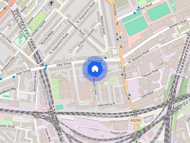 St Pauls Crescent, Camden, London, NW1