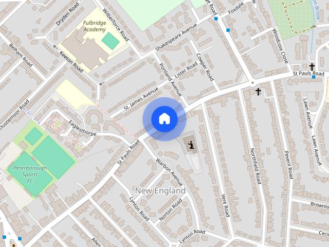 St Pauls Road, New England, Peterborough, PE1