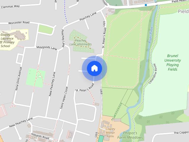St. Peters Road, Uxbridge, UB8